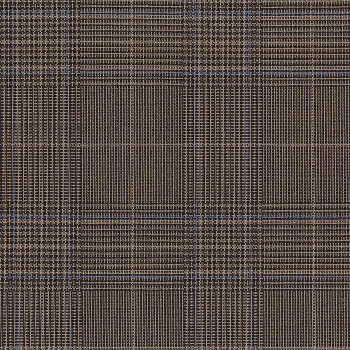 Bower Dynamic Brown and Blue Glen Check Blazer | Alton Lane