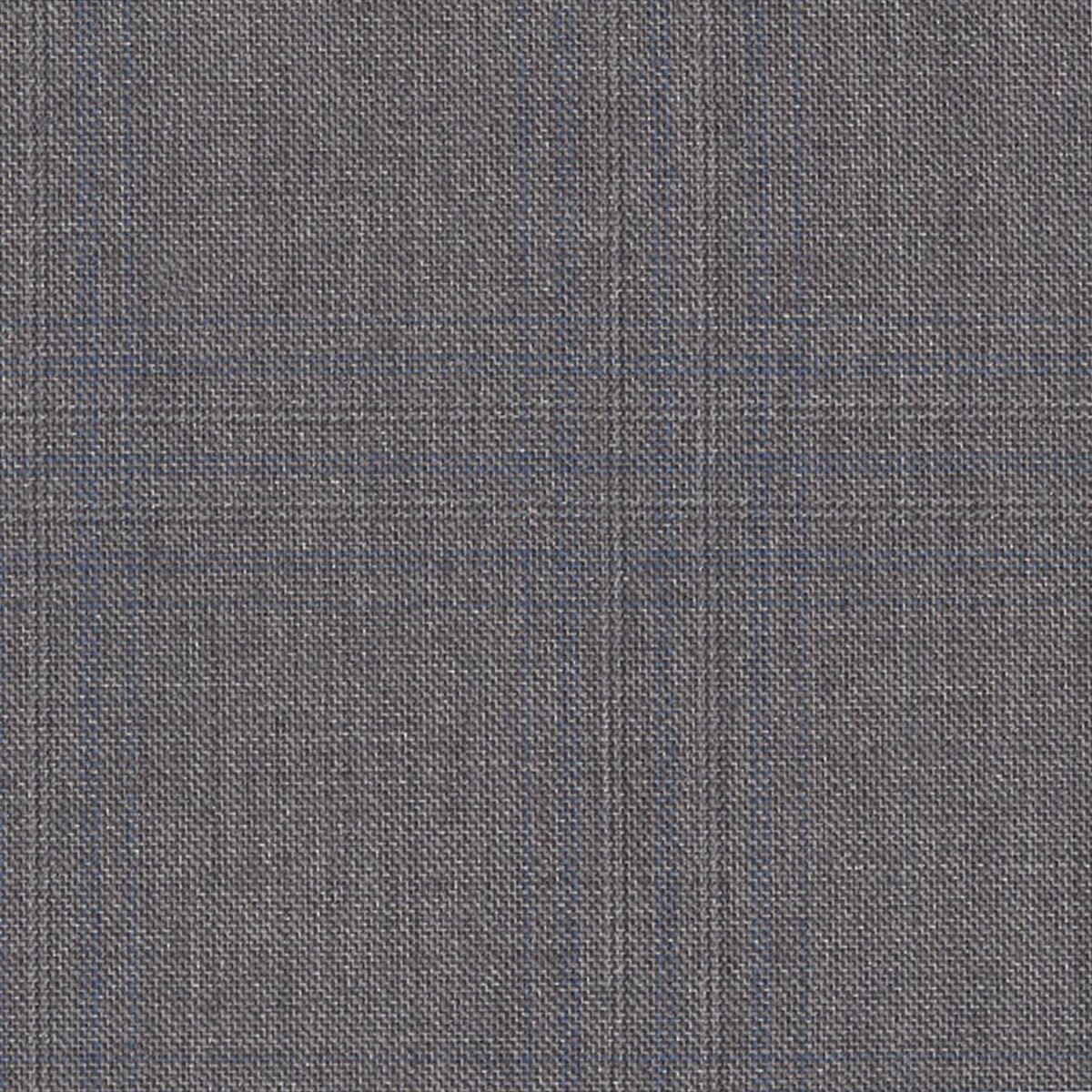 Sheffield Sleek Medium Grey & Blue Glen Check Blazer | Alton Lane