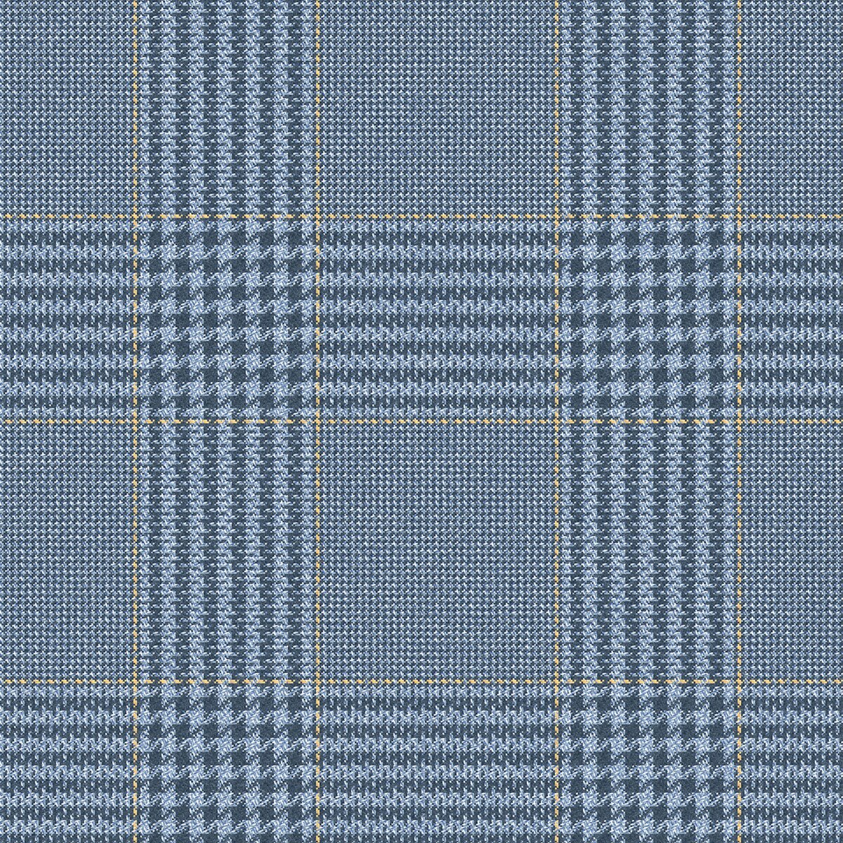 Broadway Reda Light Blue with Tan Glen Plaid Double Breasted Blazer ...