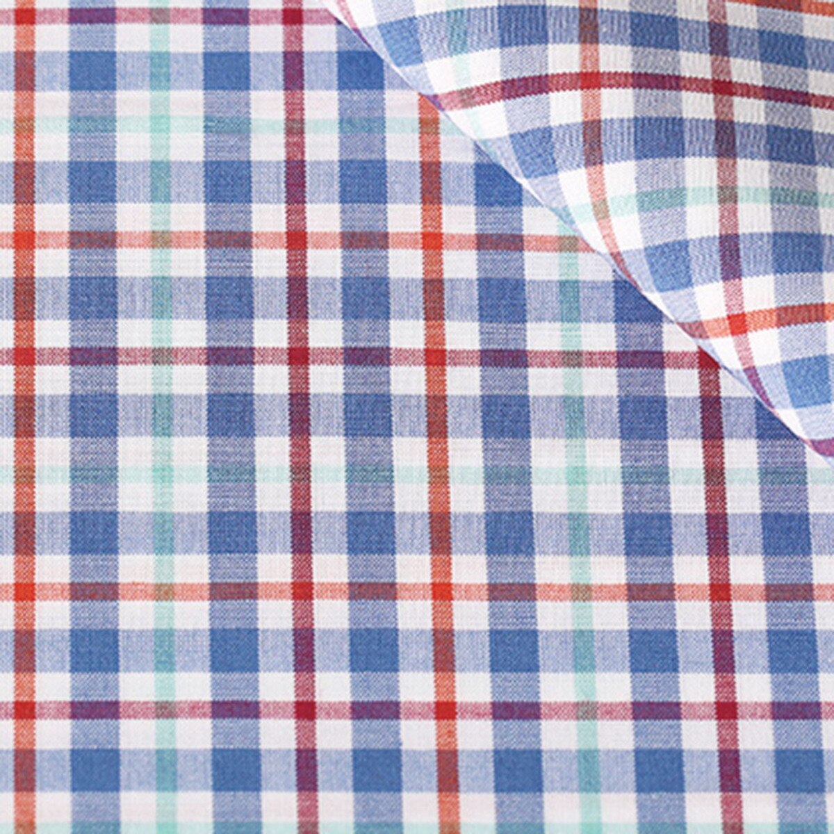 Madison Deep Blue Multi Plaid | Alton Lane