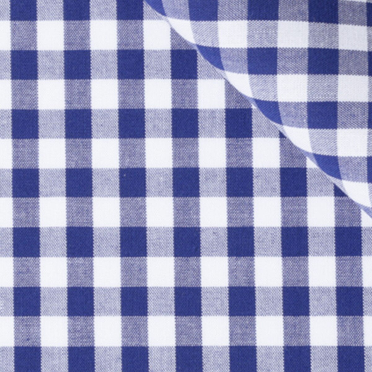 Madison Dark Blue Large Gingham | Alton Lane