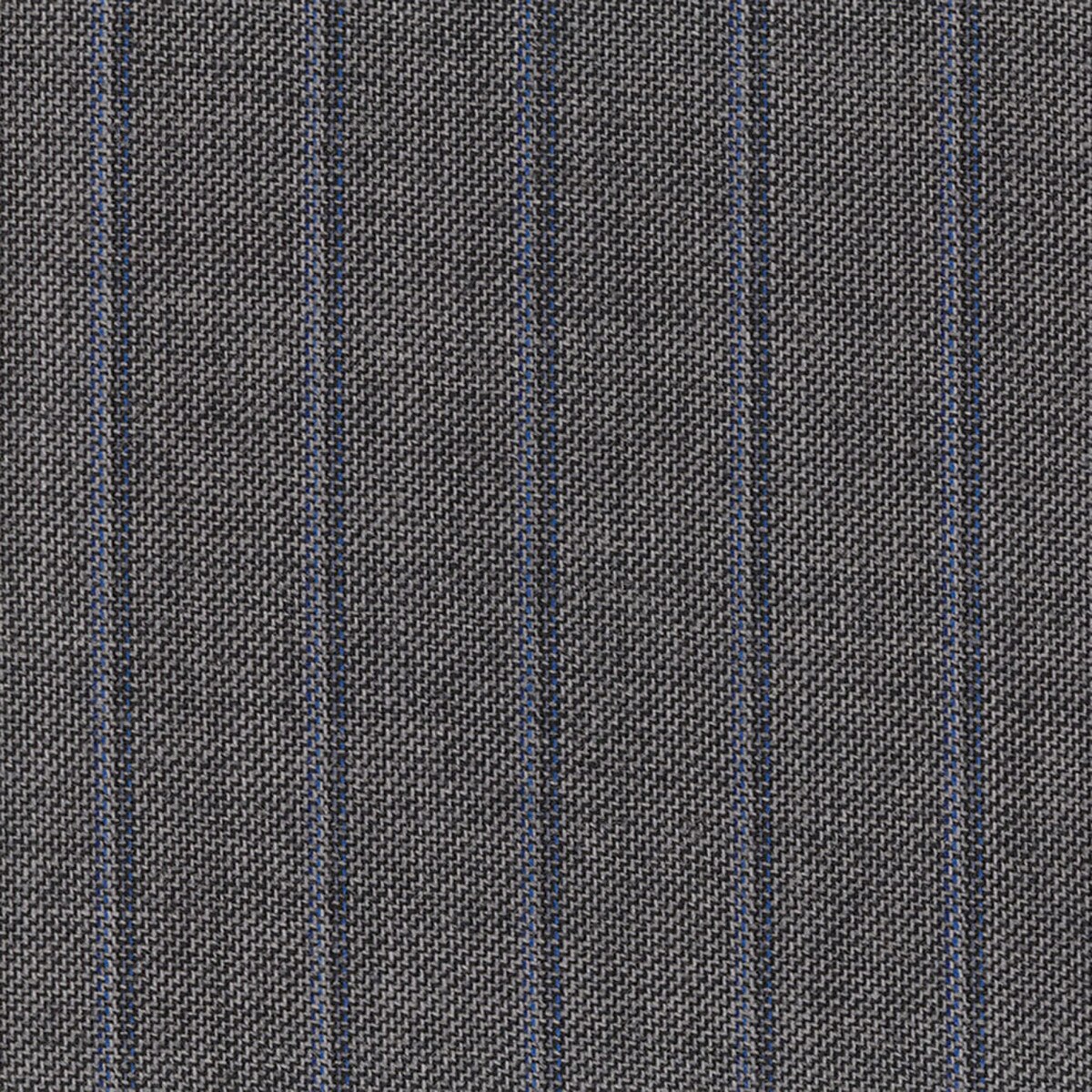 Bower Galaxy Blue on Charcoal Multi Stripe Suit | Alton Lane