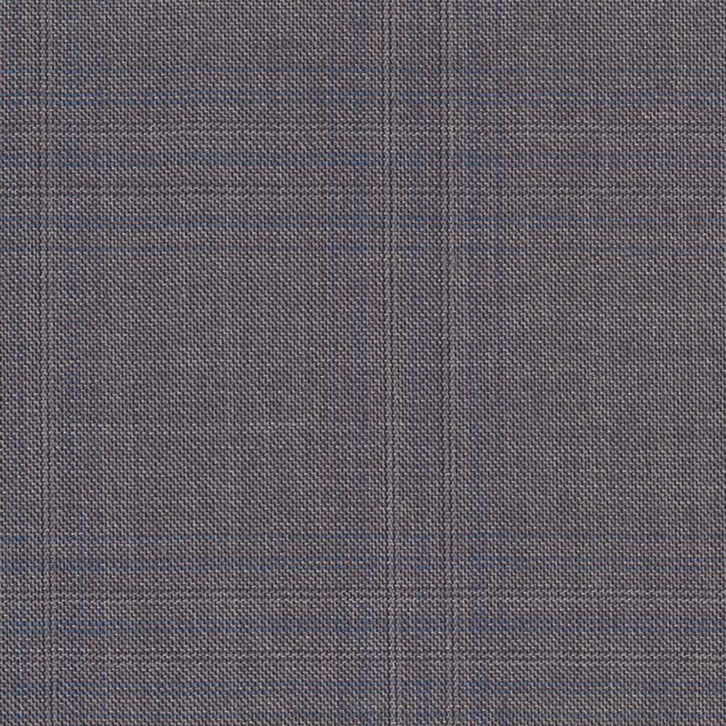 Sheffield Sleek Blue on Grey Glen Check Suit | Alton Lane