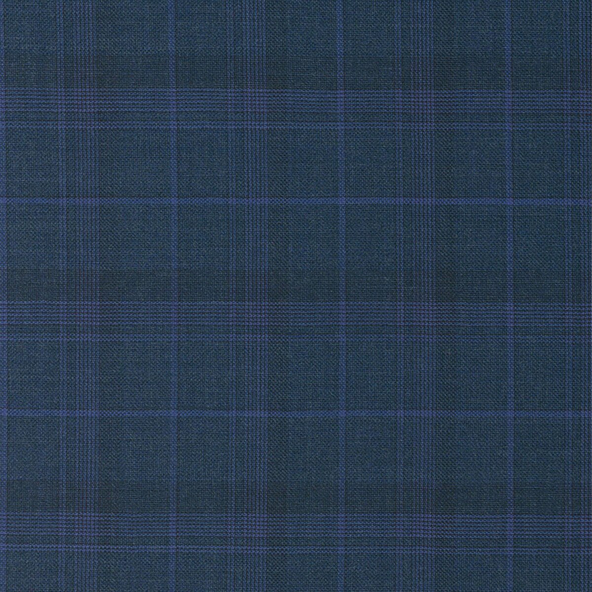 Irving Deep Blue Heathered Plaid Suit | Alton Lane
